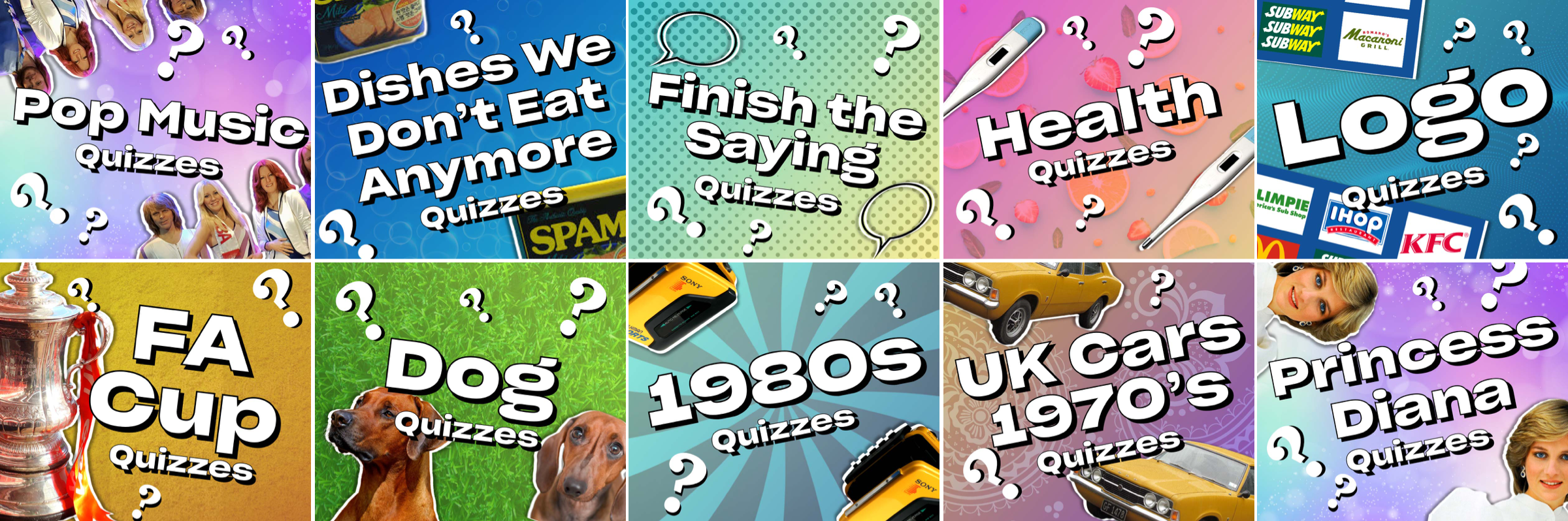 Big Daily Trivia licenses content from The Question Co for free trivia site